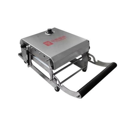 China 600W manuelle Tray Sealing Machine Tray Box Aluminiumlegierung der Eichmeister-Maschinen-SUS304 6061 zu verkaufen