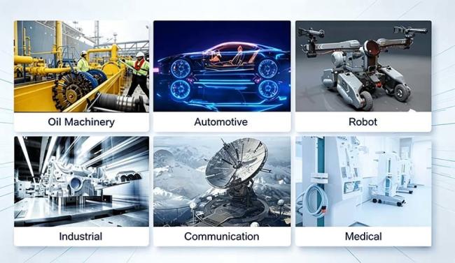 Industrial applications of CNC machined parts