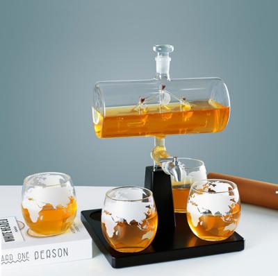 中国 ヨットのデカンターの注文のワイン グラス 販売のため