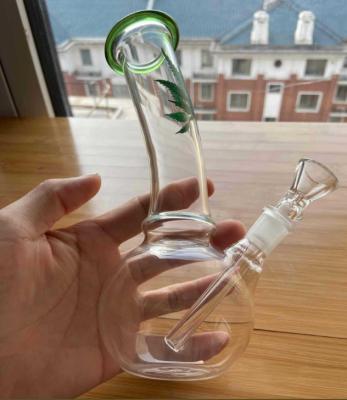 中国 Novolink 高ホウケイ酸ガラス ミニ ボン シダ グリーン マウス シーシャ ハンドヘルド ミニシーシャ 販売のため