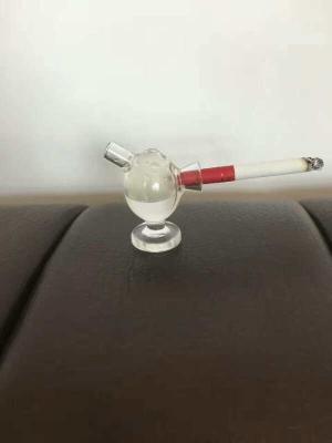 China Projeto claro do pássaro da tubulação de água do cigarro de Mini Hookah Herb Slide Bowl à venda