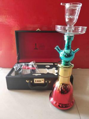 Cina Shisha in vetro borosilicato colorato sfumato da 80 cm in vendita