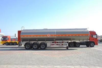 Κίνα 40000/45000L Αλουμινίου κράμα πετρελαίου ντίζελ καυσίμου δεξαμενόπλοιου ρυμουλκούμενο ημι-ρυμουλκούμενο για το εργοστάσιό σας προς πώληση