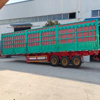 Quality 40 Feet 50 Ton Flat Bed Flatbed Semi Trailer Chinese Heavy Loading Container Chassis for sale