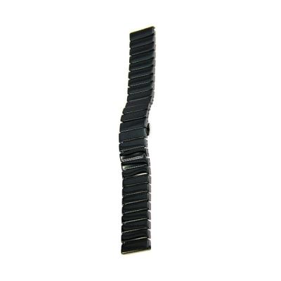 Cina Cinturino ceramico 20mm di lusso ceramico 22mm nero del cinturino di orologio 20g in vendita