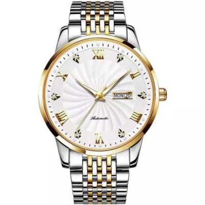 Cina orologi meccanici automatici di 41.5mm per la placcatura Twotone del IP di acciaio inossidabile degli uomini in vendita