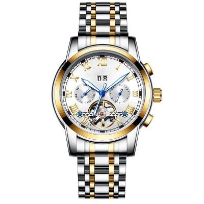 Cina SS Strap 40mm Automatic Mechanical Watch 3BAR Multi Function With Calendar in vendita