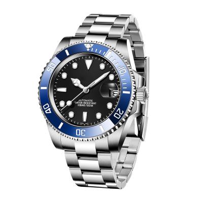 Cina Operatore subacqueo di lusso meccanico automatico 20mm luminoso Automatic Watch dell'orologio 5ATM in vendita
