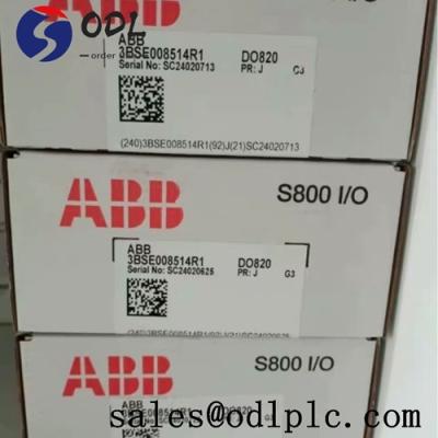 China 8 Channels DO820 3BSE008514R1 ABB Output Digital Relay Module 230V AC 3A Per Channel for sale