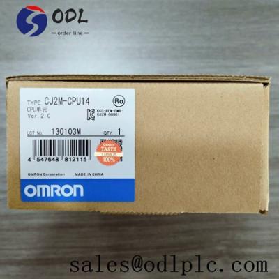 China PLC CPU CJ2M-CPU14 Omron 30K Steps Program 32K Words Data Memory Easy Integration for sale