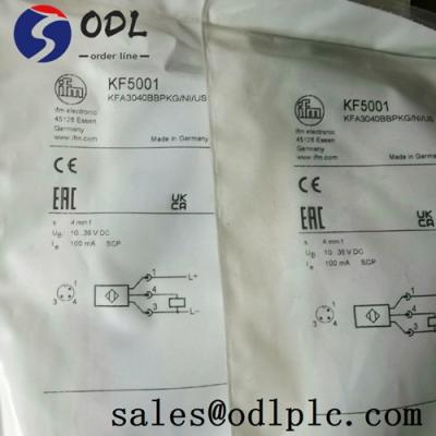 China Capacitive Proximity Sensor IFM PLC 6mm KFA3040BBPKG/NI/US KF5001 IFM for sale