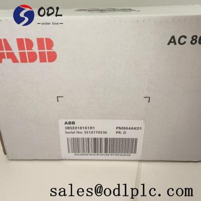China LED Indicators ABB PLC Module Compact PM864AK01 3BSE018161R1 ABB 800xA Hardware Selector Processor Unit for sale