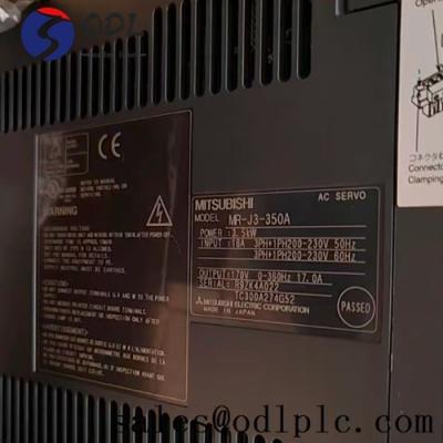 China MR-J3-350A Mitsubishi PLC MELSERVO-J3 Series Servo Amplifier 3.5 KW  Standadard Type, 1-phase/3-phase 200V for sale