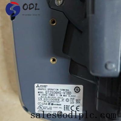 China GT2506HS-VTBD Mitsubishi PLC GOT2000;6,5"HandyTFT;DC;VGA;65k colors;RS-422/485;RS-232;USB;Eth;SD;Black for sale
