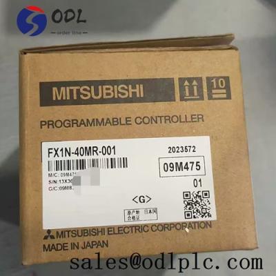 China FX1N-40MR-001 Mitsubishi PLC Relay Control Module Relay output, 220VAC for sale