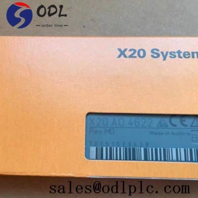 China X20AO4622 B & R X20AO4622, Analog output module, 4 outputs, ± 10 V or 0 to 20 mA/4 to 20 mA, 13 bit converter resolution for sale