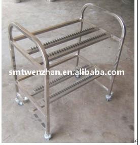 중국 40pcs/layer SMT 피더 카트 알루미늄 합금 PANASERT Q 피더 랙 판매용