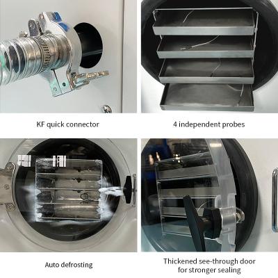 Κίνα 750W κενή Lyophilizer τροφίμων παγώματος ξηρότερη αποξηραντική μηχανή 50hz για το σπίτι προς πώληση