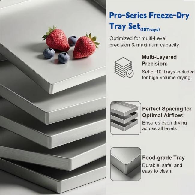 Stainless steel tray and chamber construction