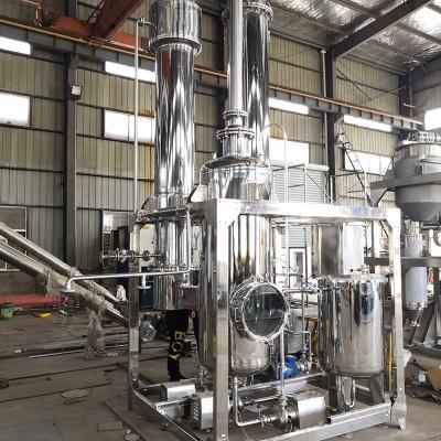 중국 교도관 스팀 1.5 kw 200L/H 낙하 박막형 증발기 판매용