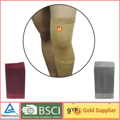 Cina Allungamento impermeabile di modo di beige 4 della fasciatura del cotone del ginocchio di sostegno elastico di sport in vendita