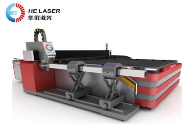 Cina Tagliatrice ottica ad alta velocità del laser della fibra del metallo per la metropolitana e lo strato in vendita