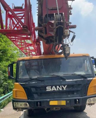 China 50t Air Conditioned Used Sany Truck Crane QY50C With Max Speed 83km/H for sale