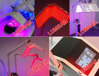 중국 피부 회춘 PDT LED 빛 치료 기계, 파란 및 빨간불 치료 장치 판매용
