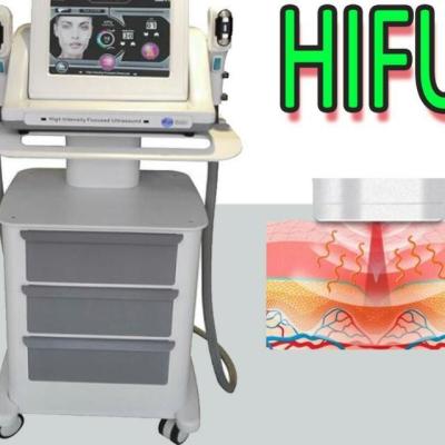 중국 얼굴 HIFU 들기 아름다움 기계 고강도 질 바짝 죄는 장비 판매용