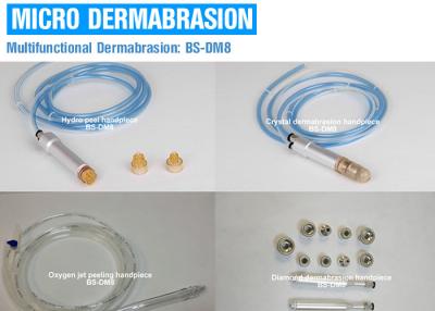 Chine Cristal 4 dans 1 machine de Microdermabrasion de diamant, machine hydraulique de peau de jet de l'oxygène de peau à vendre