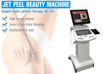 Chine Machine faciale de l'oxygène de l'eau de peau de jet, machine d'épluchage de peau d'enlèvement d'acné confortable à vendre
