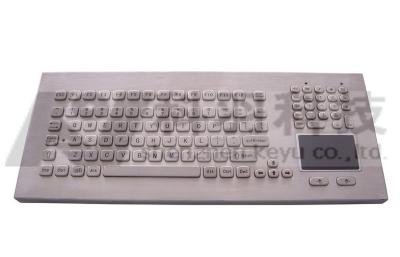 中国 104 タッチパッドが付いている主産業コンピュータのキーボード 販売のため
