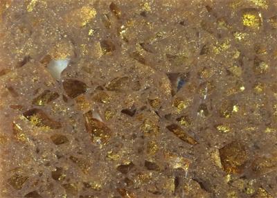 Cina La galassia dell'oro ha costruito la pietra del quarzo per le superfici di pietra naturali piani di lavoro/di Kitchentops in vendita