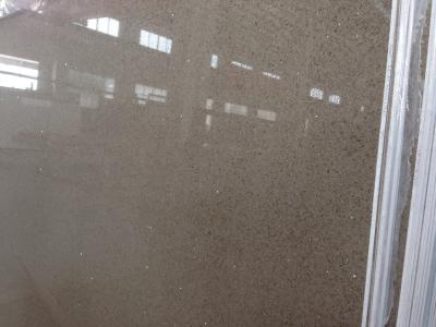 Cina Piastrelle per pavimento costruite del quarzo della stella del caffè, lastre di pietra del quarzo 3000mm x 1400mm in vendita