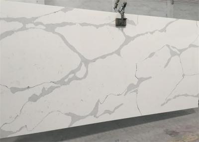 Cina La durevolezza 93% ha costruito il Grey di pietra di Calacatta di uso dei cappucci del bordo del quarzo in vendita