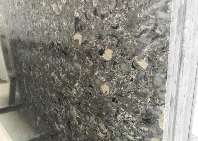 Cina Controsoffitti della cucina del bordo laminati pietra naturale del quarzo del canyon del caramello in vendita