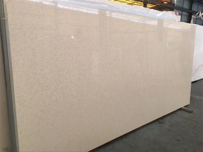Cina Lo specchio beige dell'OEM ha costruito la pietra per la vanità/piastrelle per pavimento/piani di lavoro in vendita