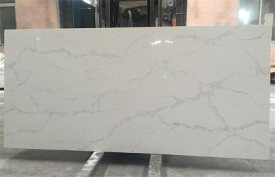 Cina Calacatta quarzo lastre jumbo 3200 millimetri x 1600 millimetri perfetto per controsoffitti in vendita