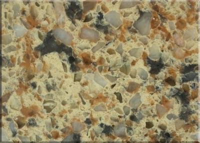 Cina La multi roccia naturale di Brown di colore del granito ha costruito la resistenza di pietra del graffio della superficie del quarzo in vendita