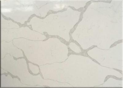 Cina marmo di 20mm Calacatta che venato la pietra artificiale del quarzo per i pannelli di parete decorativi in vendita