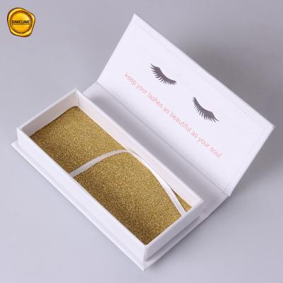 中国 空の注文のまつげ包装箱のボール紙/アート ペーパー/塗被紙堅い材料 販売のため