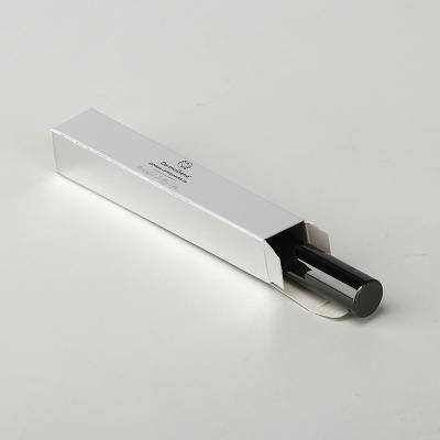 Cina Le scatole su ordinazione dell'eye-liner del cartone argentano il contenitore nero di carta di carta da stampa in vendita