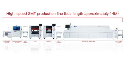 Cina Linea di produzione completamente automatica / semiautomatica SMT Pick And Place Machine in vendita