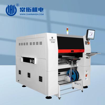 Cina Tecnologia di montaggio della superficie a 10 teste Macchina di selezione e collocazione per componenti 01005/0201/0402/0603-5050 in vendita