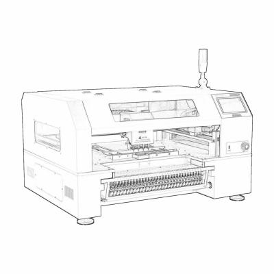 中国 30 Yamahaの標準的な空気の送り装置はSMTの一突きおよび場所機械CHM-T530P4を積み重ねる 販売のため