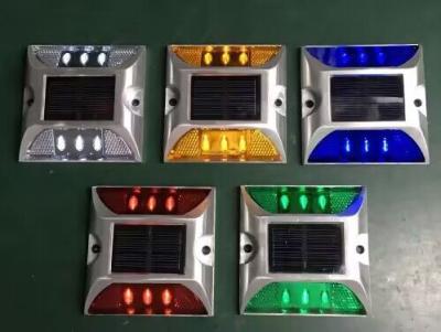 Κίνα High Quality Flashing Reflective Solar Road Reflectors LED Aluminum Solar Road Stud προς πώληση