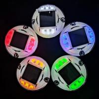 Quality Led Solar Powered Road Studs Reflective Pavement Markers Cat Eyes Road Reflectors CE for sale