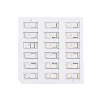 China White Solder Mask Ceramic PCB Board High Density 30um LF-HASL for sale