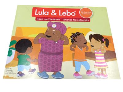 Cina Servizio di stampa variopinto del libro di lettura dei bambini con carta su ordinazione per l'apprendimento dei bambini in vendita