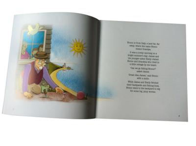 Cina Stampa fantastica del libro di libro in brossura di Children s con la carta patinata di Matt in vendita